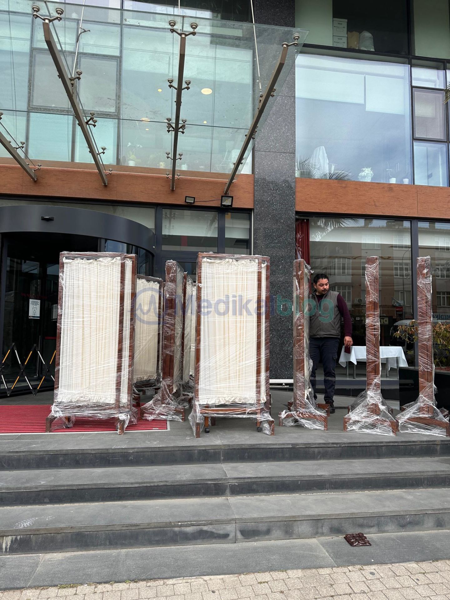 Ahşap Paravan Panel Seyyar Taşınabilir Katlanabilir Doktor Odası ...